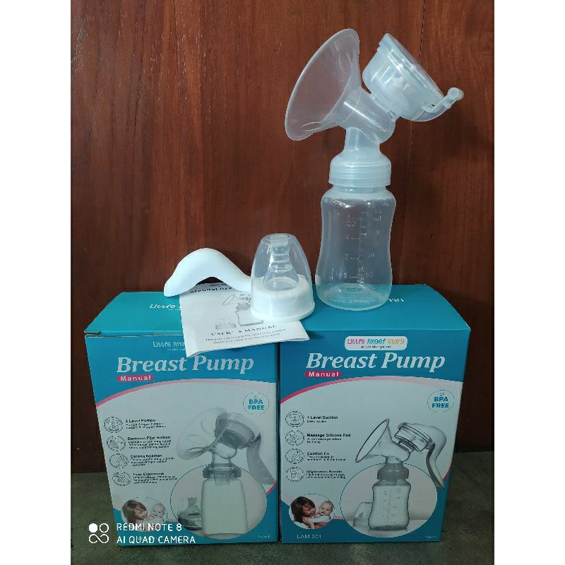 Jual POMPA ASI MANUAL BREAST PUMP BOTOL DOT SUSU BAYI / BPA FREE LITTLE ...