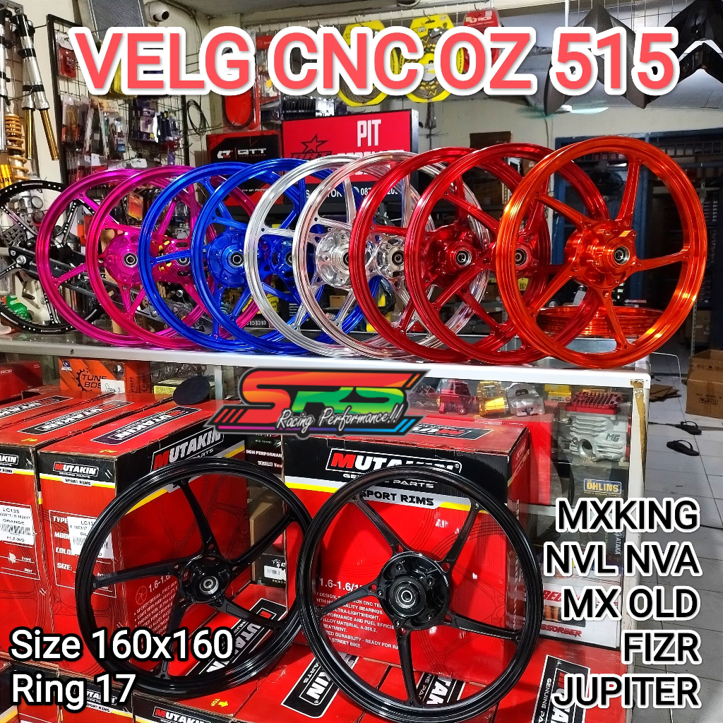 Jual VELG PELK MUTAKIN OZ 515 FIZR RXKING VEGA JUPITER Z MX OLD MXKING ...
