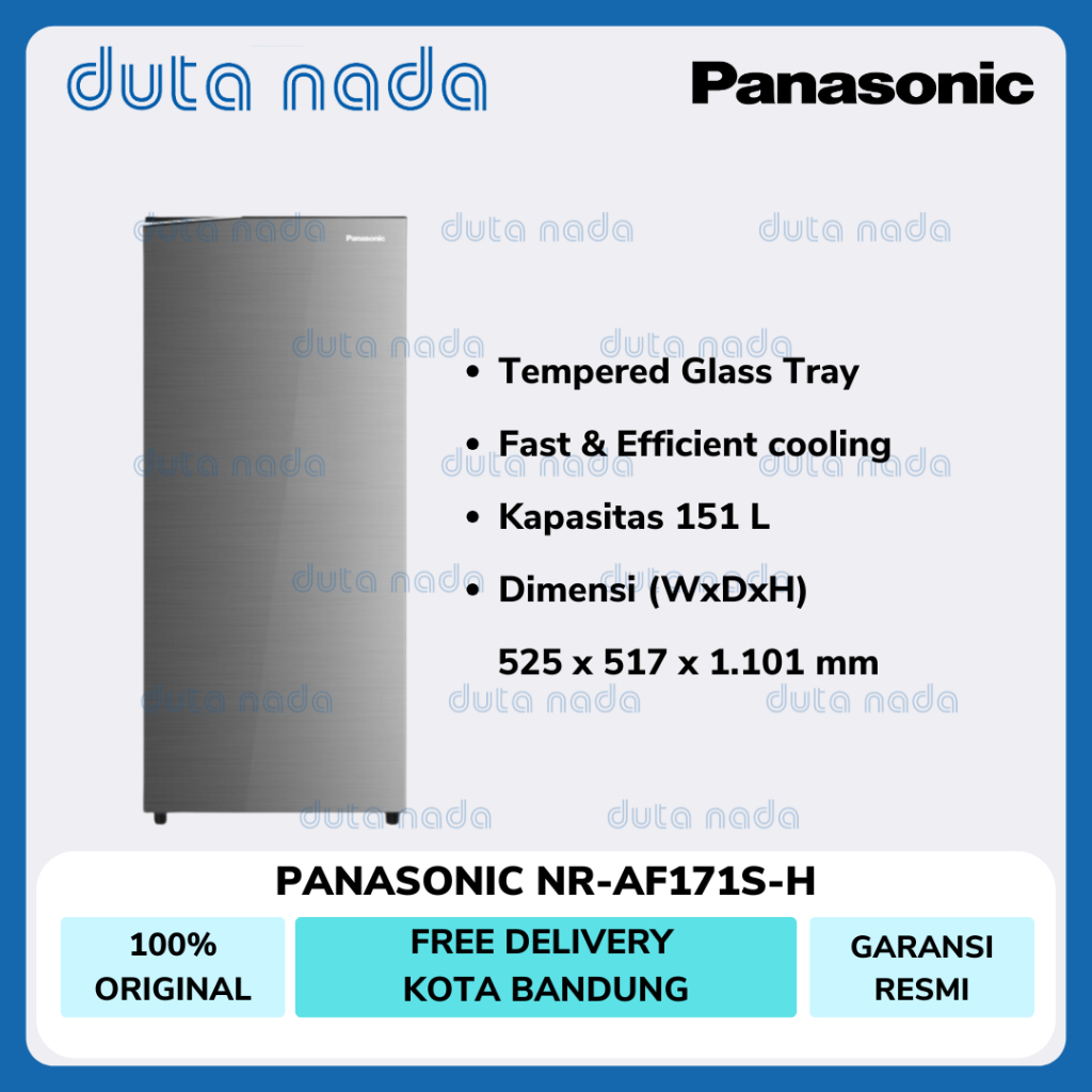 Jual PANASONIC Kulkas 1 Pintu NRAF171S-H / NR-AF171S-H | Shopee Indonesia