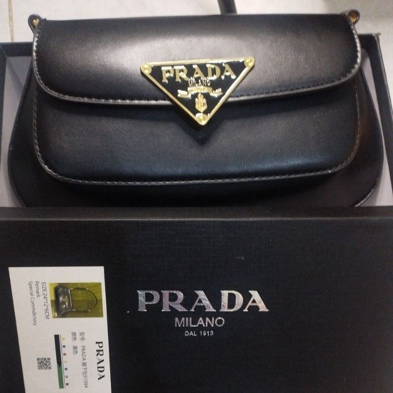Jual Tas Prada Hitam Box | Shopee Indonesia