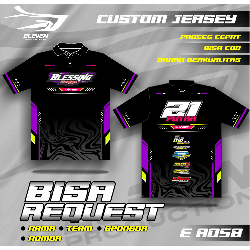 Jual JERSEY BALAP RACING kaos baju jersey racing custom full printing ...