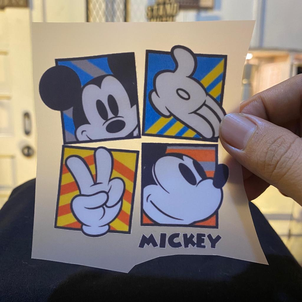 Jual Sablon Gosok - MICKEY MOUSE - Siap Setrika - Sablon Desain Lengkap ...