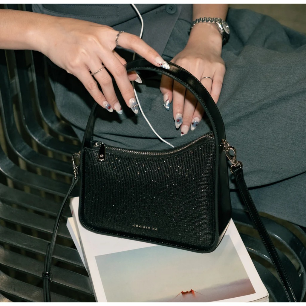 Jual Christy Ng Beth Mini Glitter Shoulder Bag ORI | Shopee Indonesia