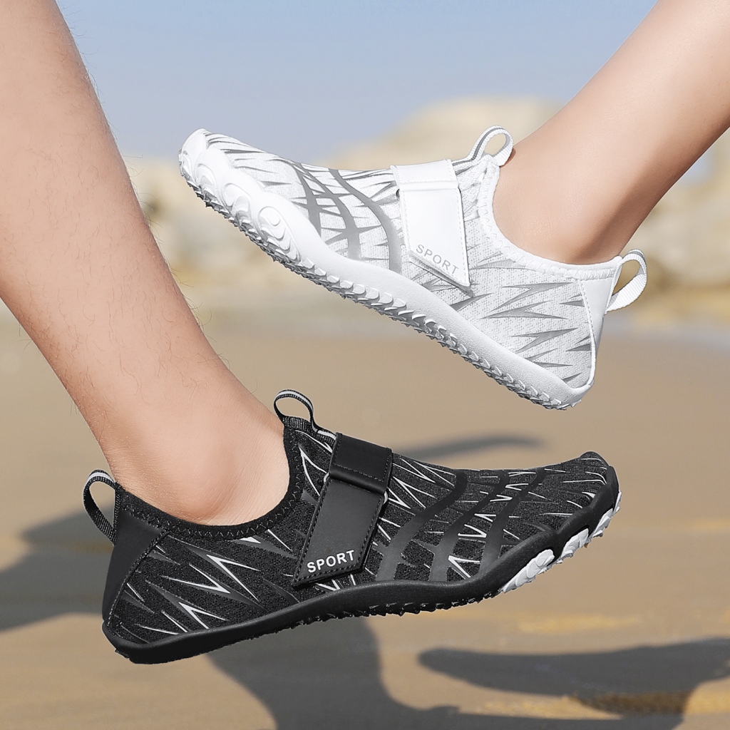 Jual Sepatu Pantai Pria Dan Wanita Anti-Slip Anti Karang Sepatu Renang ...