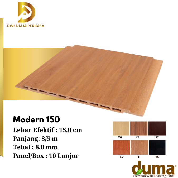 Jual DUMA® PANEL WPC TIPE MODERN 150 | Shopee Indonesia