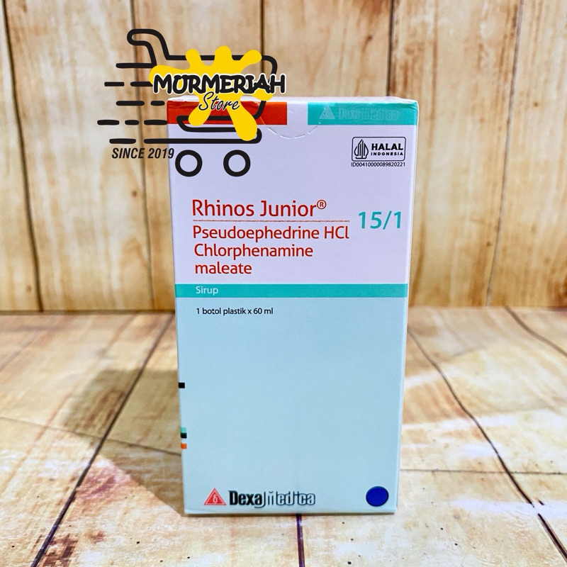 Jual RHINOS JUNIOR Sirup 60 ml - Syrup Obat Pilek/Hidung Tersumbat ...