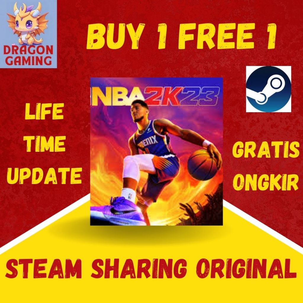 Jual NBA 2K23 | GAME PC - STEAM SHARING ORIGINAL | Shopee Indonesia