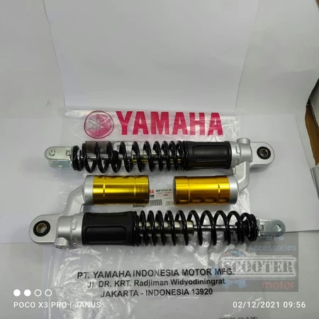 Jual SHOCKBREAKER TABUNG BELAKANG NMAX 155 CC 335MM KUALITAS ORIGINAL ORISINIL EMPUK STABIL DAN ...