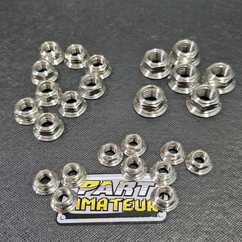 Jual Mur stainless bubut mur M6 M8 M10 baut mur 8 mur 10 mur 10 ...