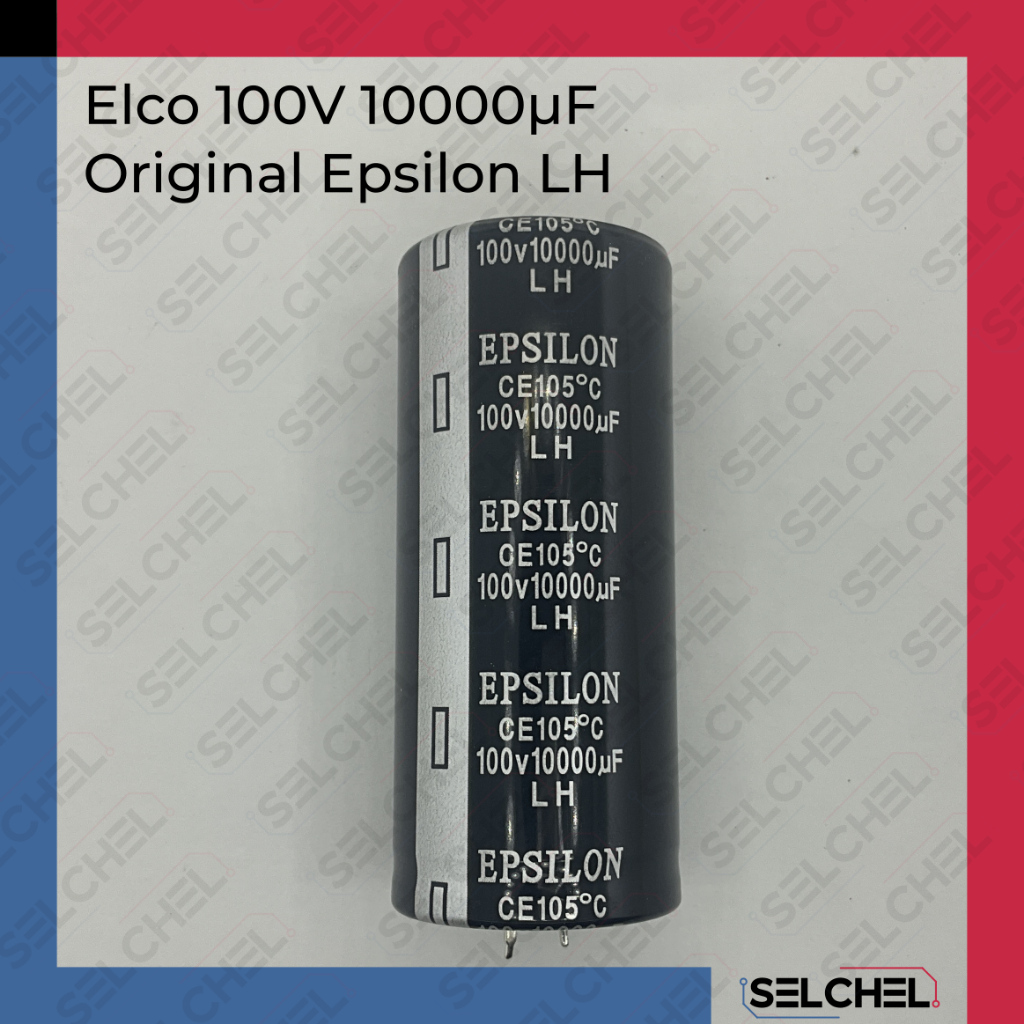 Jual Epsilon Elco 100V 10000uF LH Original 3.5Cm tinggi 8cm | Shopee ...