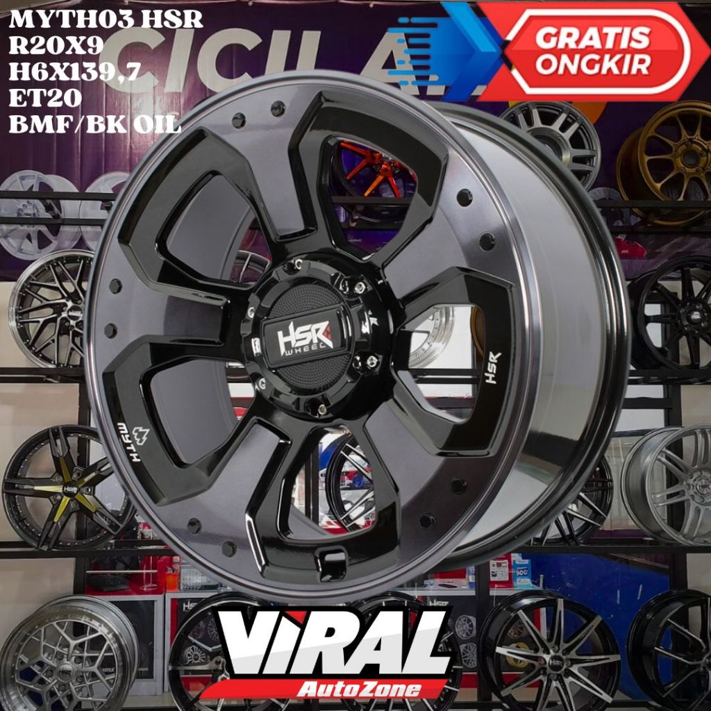 Jual Velg Mobil HYUNDAI H1 , FORTUNER , PAJERO , HIACE , HSR MYTH03 RING 20 R20 | Shopee Indonesia