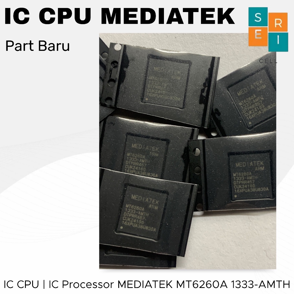 Jual IC CPU MEDIATEK MT6260A Part Baru (NON Packing) | Shopee Indonesia