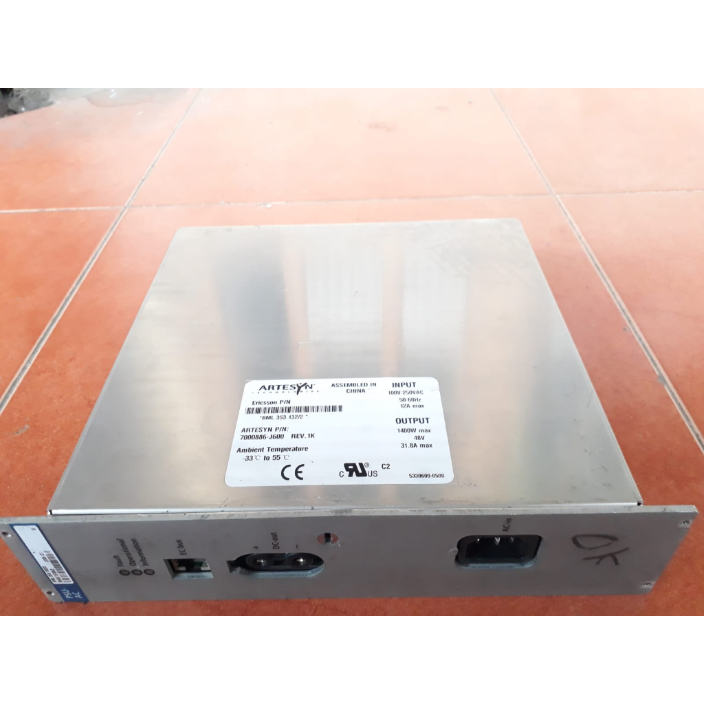 Jual Power Supply Switching PSU Artesyn Dc Output 53 Volt / 31,8 Ampere ...