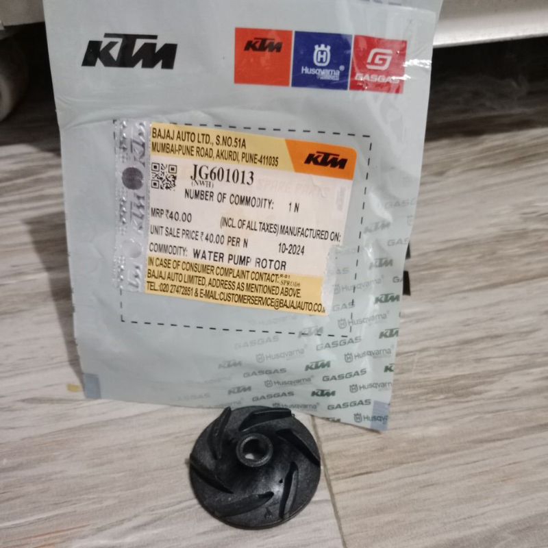 Jual KIPAS WATERPUMP IMPELLER KTM DUKE RC 200 ORIGINAL | Shopee Indonesia