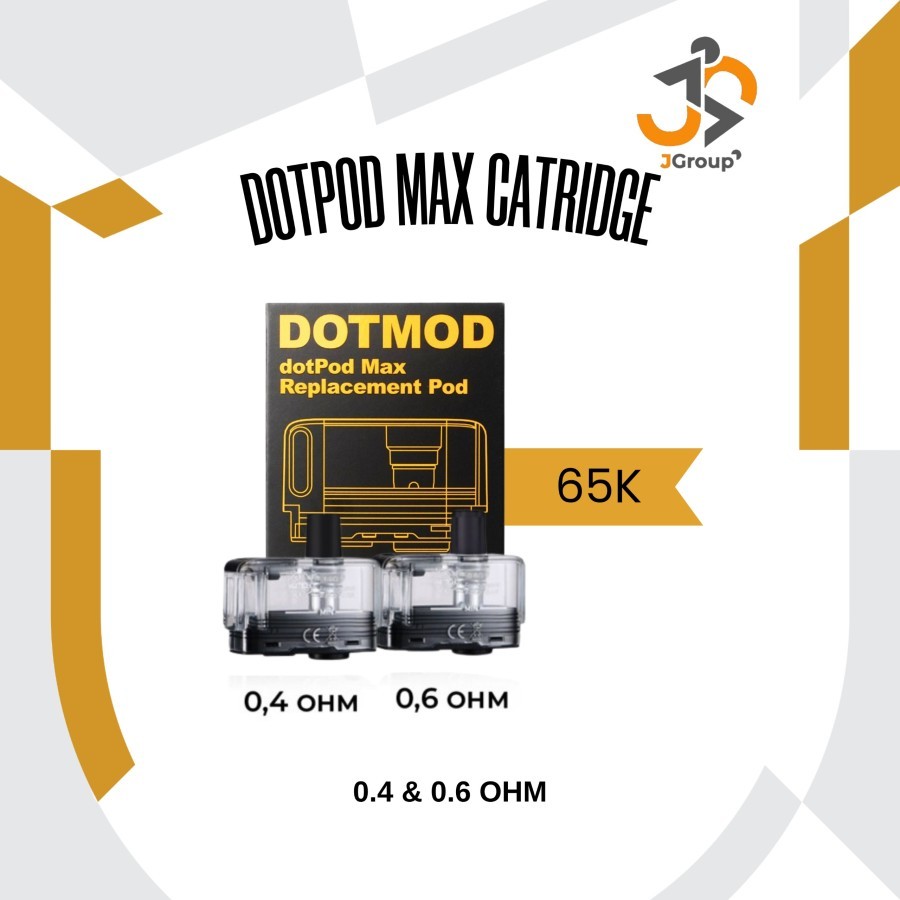 Jual CARTRIDGE DOTPOD MAX 5ML AUTHENTIC BY DOTMOD | Shopee Indonesia