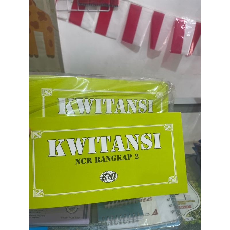 Jual kwitansi NCR Rangkap 2 merk KNI | Shopee Indonesia