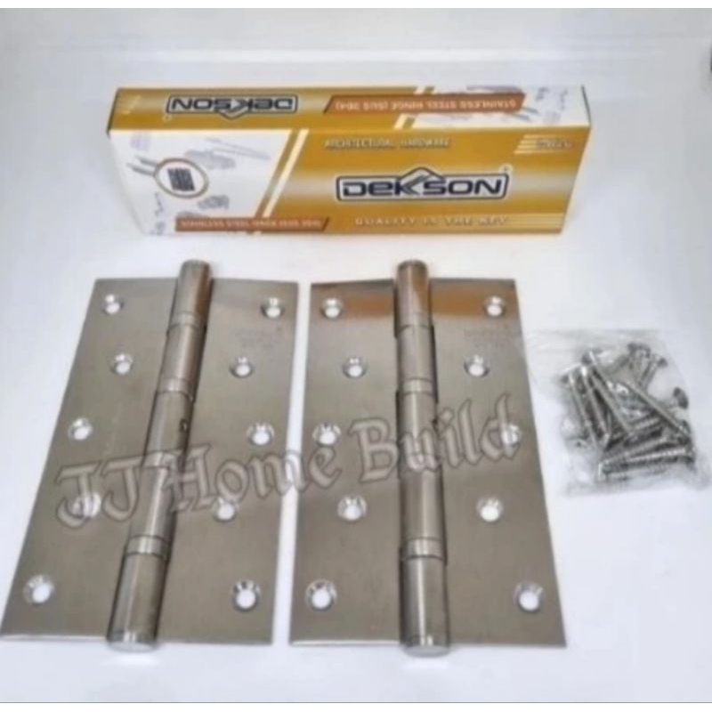 Jual Engsel Dekson NRP ESS DL 6"x3,5''x3MM 4BB SUS 304 / Hinge Dekson ...