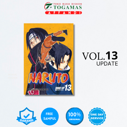 Jual [ UPDATE ] NARUTO ED. BIND UP VOLUME 1- 14 - MASASHI KISHIMOTO ...