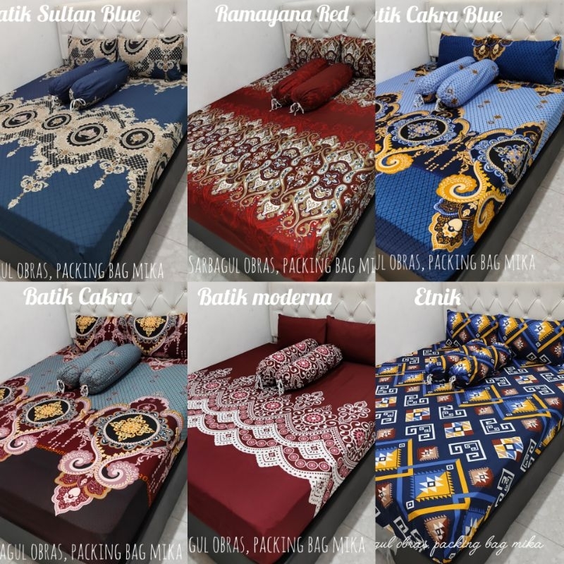 Jual (TERLARIS) SPREI MOTIF BATIK HOMEMADE KARET SPREI HOMEMADE MOTIF ...