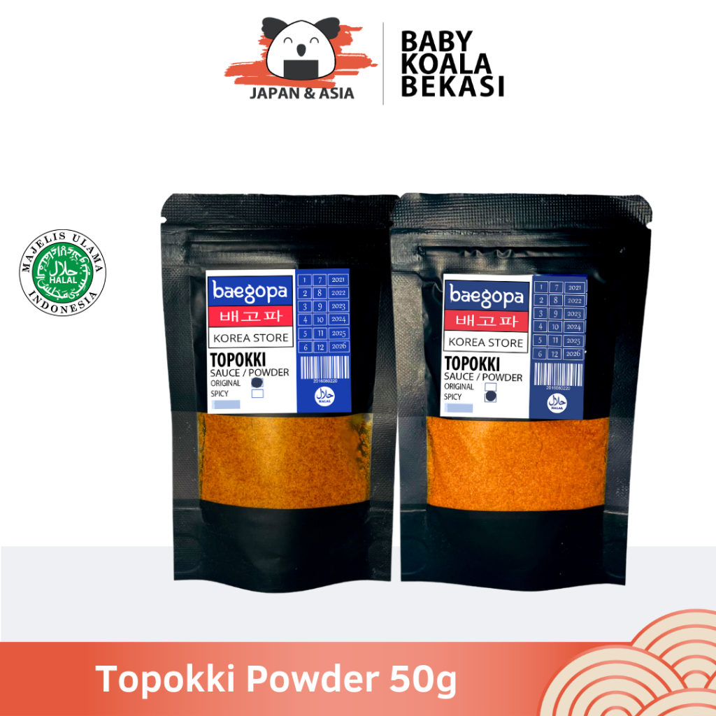 Jual TOPOKKI SAUCE POWDER Kuah Tteok Instan 50 g Halal- Bekasi | Shopee ...