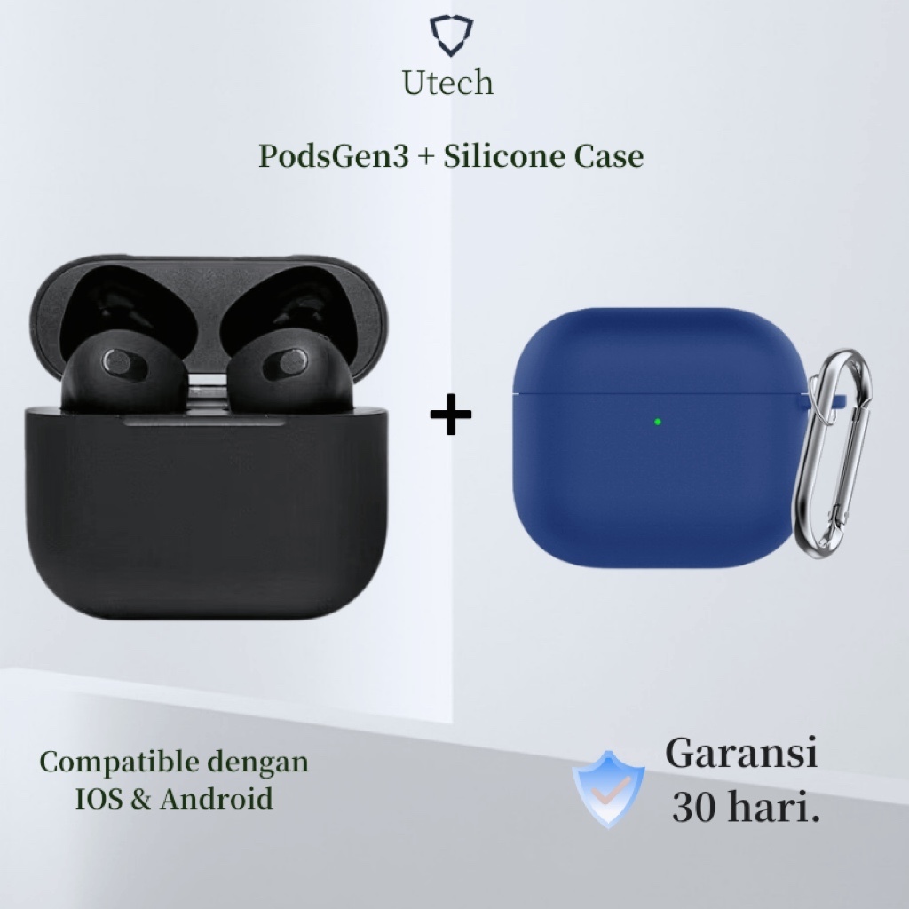 Jual Utech Gen3 TWS Gaming Earphone Bluetooth Super Bass Headset ...