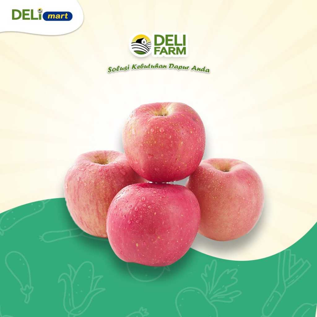 Jual Deli Mart [ Khusus INSTAN Medan ] Apel Fuji Import Segar by Deli ...