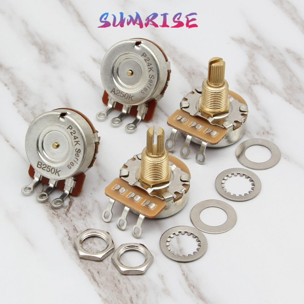 Jual Potensio Gitar Bass Listrik A250K B250K A500K B500K Potensio Volume Gitar Sensitivitas ...