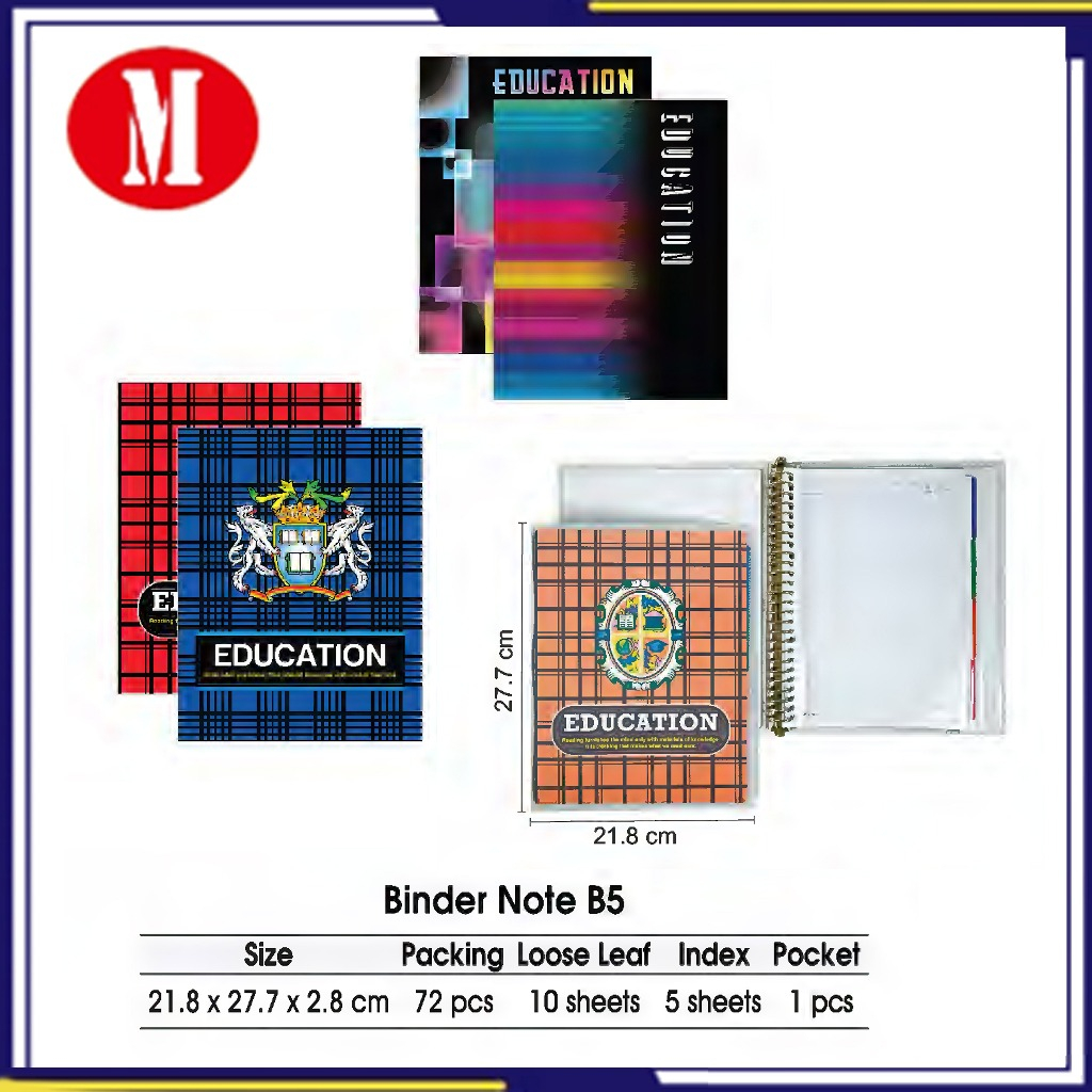 Jual Binder Note Joyko B5 | Shopee Indonesia