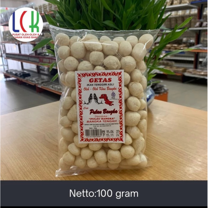 Jual Getas rasa ikan cap peta bentuk bulat khas Bangka dari toko LCK PB ...