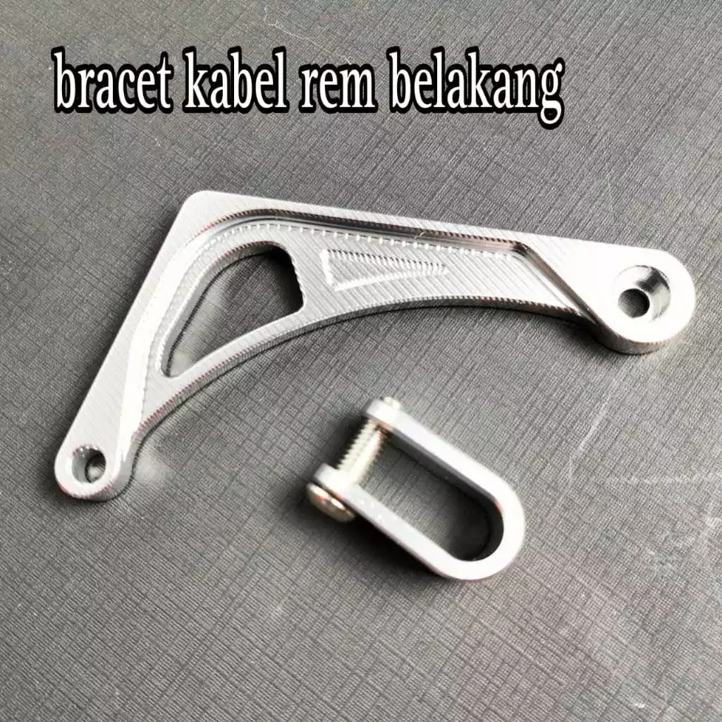 Jual BREKET KABEL REM BELAKANG CNC PANGKON SELANG REM DEPAN BELAKANG ...