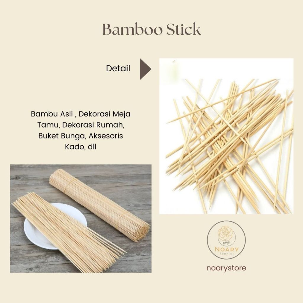 Jual BAMBOO STICK / Stick Buket | Shopee Indonesia