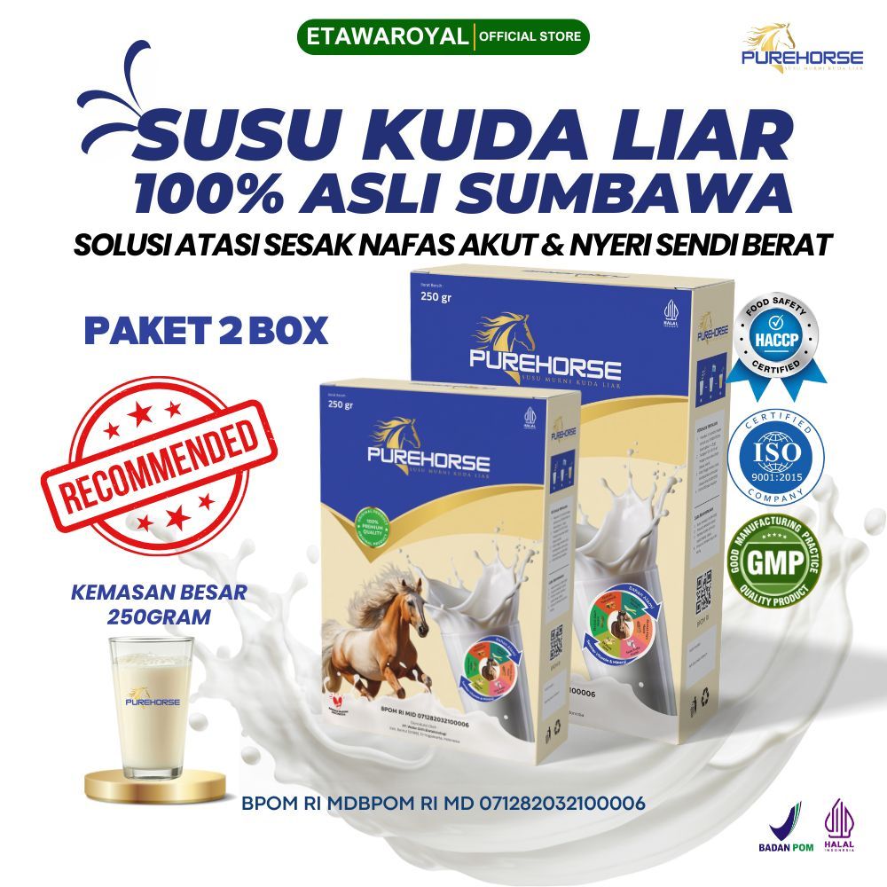Jual Susu Kuda Pure Horse 100% Original dari Sumbawa Untuk Keluhan ...