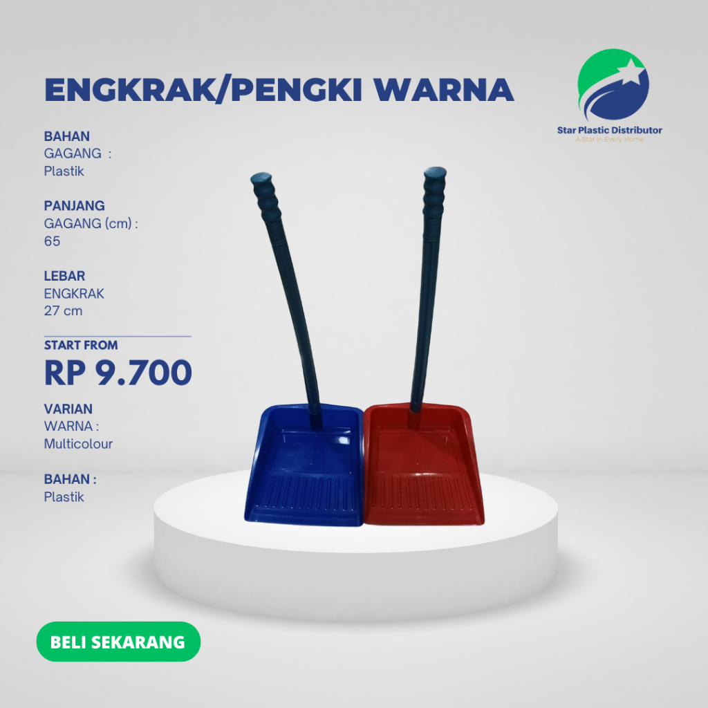 Jual Engkrak / Pengki / Serok Sampah Warna VTR | Shopee Indonesia