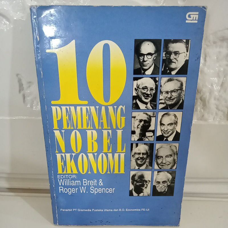 Jual Buku Original 10 PEMENANG NOBEL EKONOMI - WILLIAM BREIT | Shopee ...