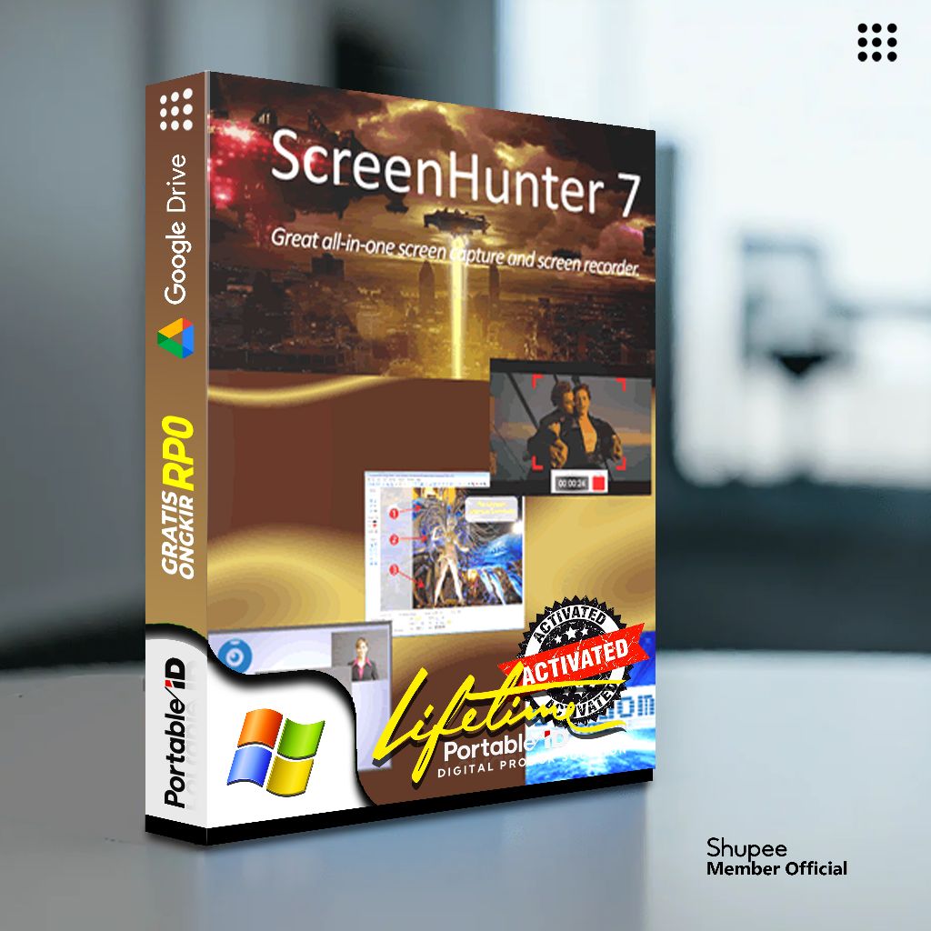 Jual ScreenHunter 7 Pro Pre-Activated Plus | Lifetime Windows | Shopee ...