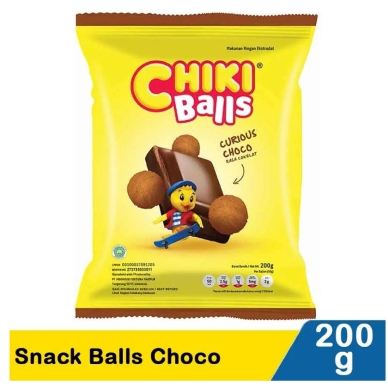 Jual Chiki balls jumbo choco 200g | Shopee Indonesia
