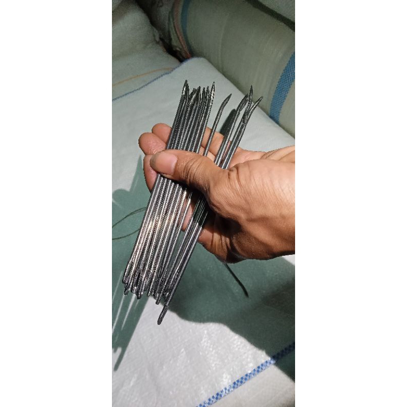 Jual jarum jahit karung ukuran besar/ 2 biji | Shopee Indonesia