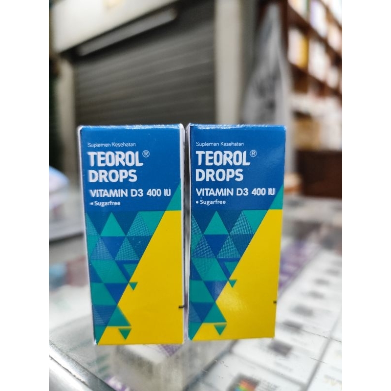 Jual Supemen Kesehatan Teorol Drops Vitamin D3 400 IU Sugarfree ...
