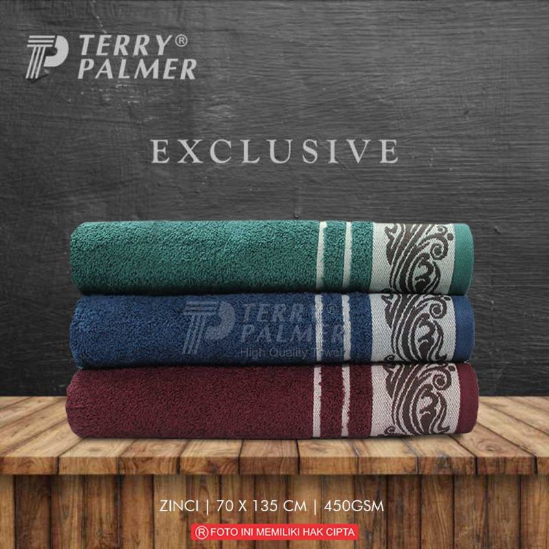 Jual Handuk Terry Palmer Exclusive ZINCI 70x135 cm | Shopee Indonesia