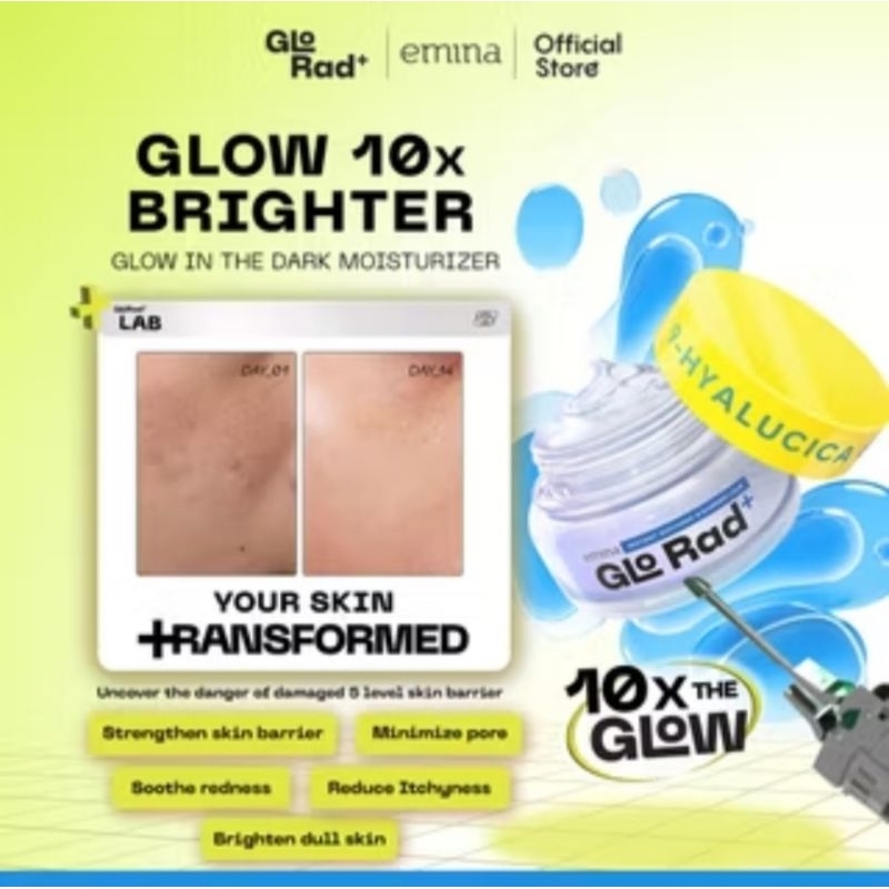 Jual EMINA GLO RAD MOISTURIZER | Shopee Indonesia