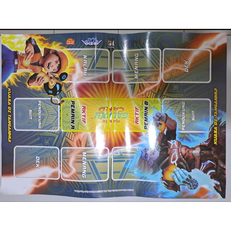 Jual [LIMITED EDITION] | Arena Mat Monsta Galaxy Card Versi INDONESIA ...