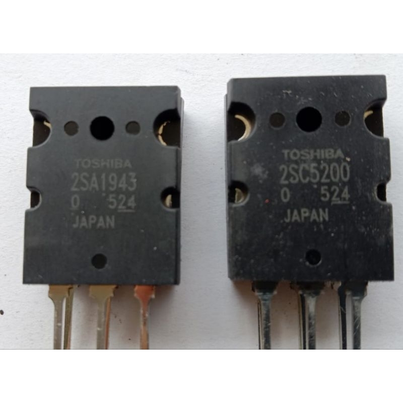 Jual Transistor tr Toshiba 2sc5200-2sa1943 japan lot 524 jual 1pasang | Shopee Indonesia