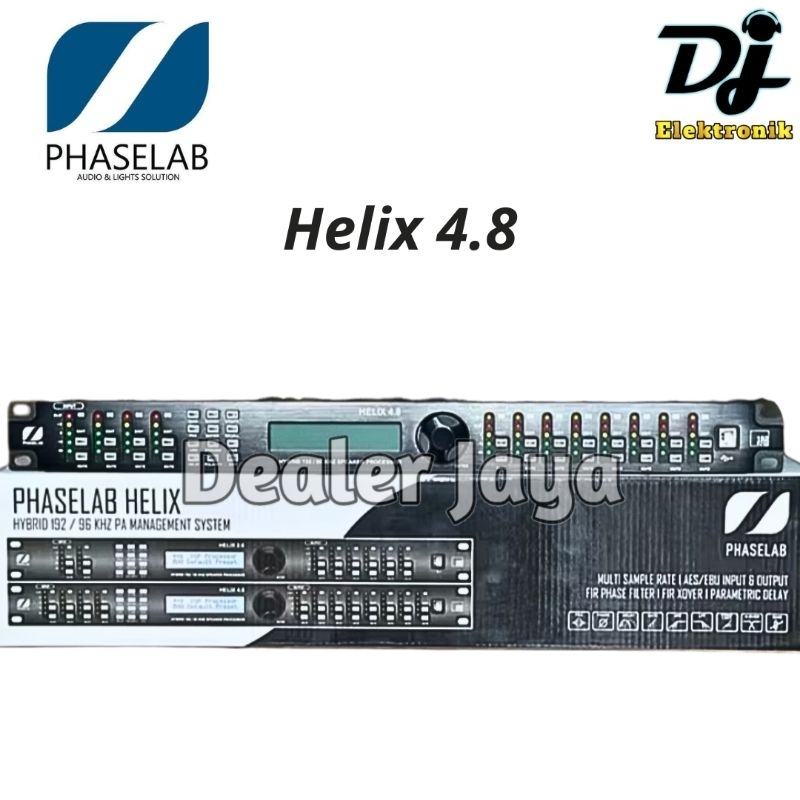 Jual Management / DLMS Phaselab HELIX 4.8 / HELIX4.8 / HELIX48 - 4 in 8 out Phase Lab | Shopee ...