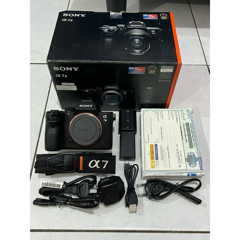 Jual Sony A7III Fullset Second Mulus Like New | Shopee Indonesia