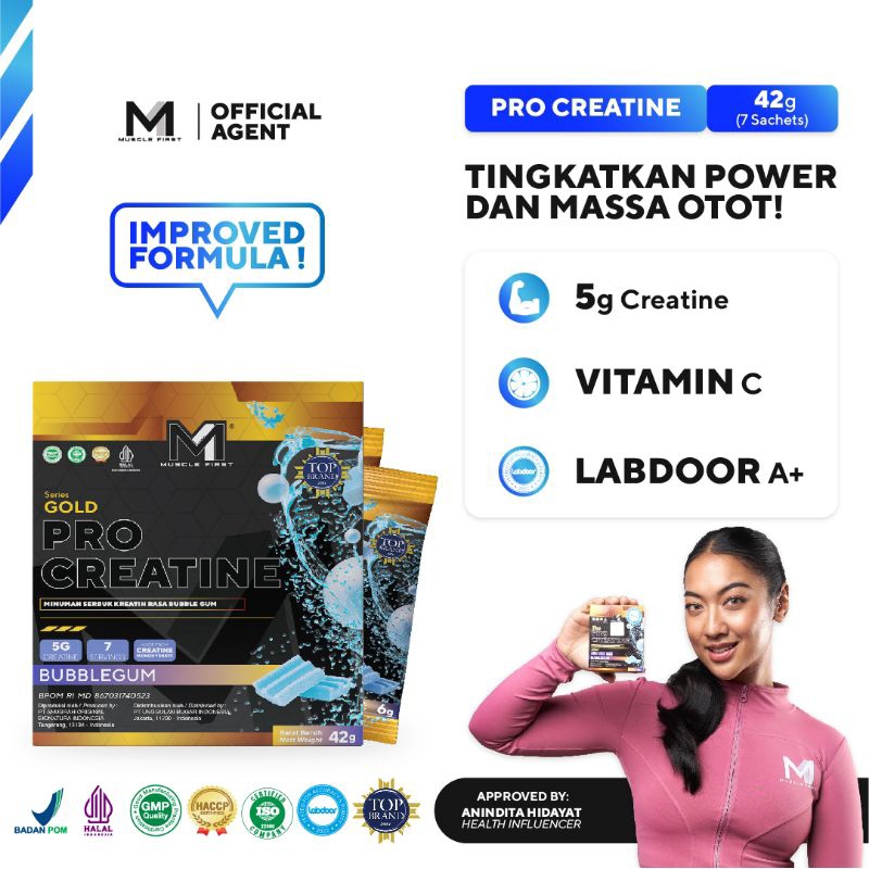 Jual M1 MUSCLE FIRST Pro Creatine Box | Shopee Indonesia