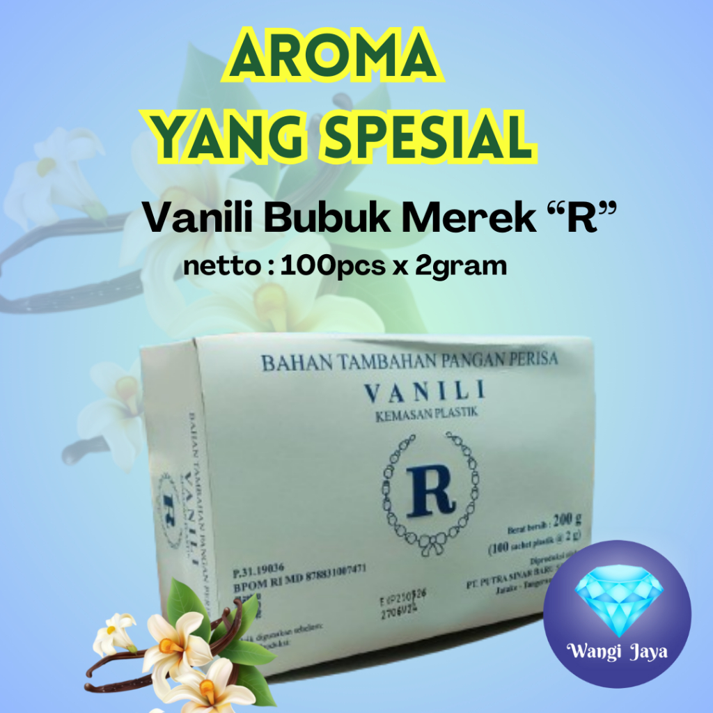 Jual Panlili/vanili Cap Mobil / Vanili "R" (ECERAN) | Shopee Indonesia