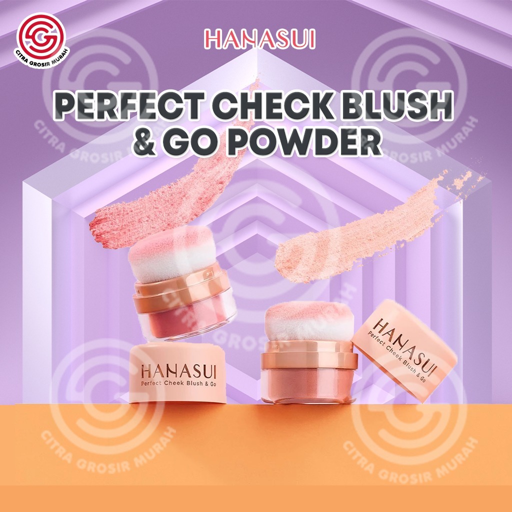 Jual Hanasui Perfect Cheek Blush & Go 2.5g || Powder Blush On ...