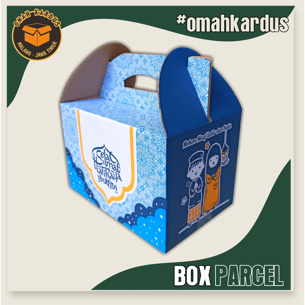 Jual Box Parcel 29x20x20cm / KARDUS BOX PARCEL LEBARAN model jinjing ...