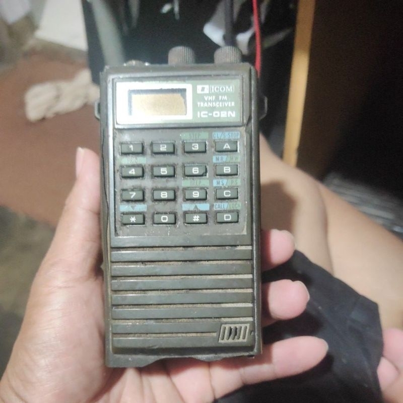 Jual HT ICOM IC-02N BAHAN KANOBALAN SERVISAN SPEARPART VHF TRANSCEIVER ...