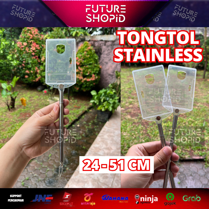 Jual Tongtol Stainless Tongkat Tol Besi Tongtoll Kartu Etoll E Money ...